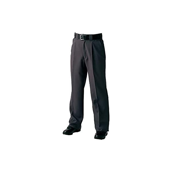 審判用スラックス(3シーズン厚手タイプ)・チャコール (92) LL UPW036・・Color:チャコール (92)Size:LL・SIZE:M ウエスト:83cm 股上:29.5cm わたり幅:33.5cm 股下:89.5cm 裾幅:2...