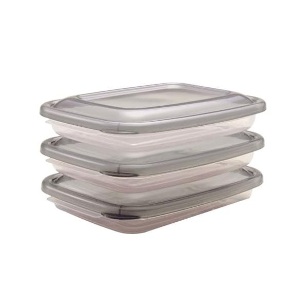 260ml 3個組-/-/106897・Style:260ml 3個組・パッケージ個数:1・サイズ幅16cm×奥行11.7cm×高さ2.9cm重量117g（3P）内容量260ml材質ポリプロピレン耐熱温度-20〜140℃・厚さ、わずか3cm...