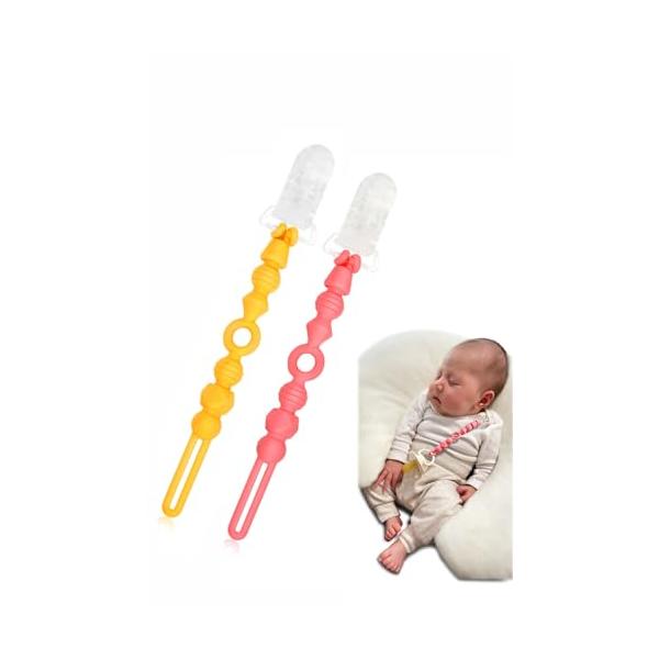 ピンク/16/-・Color:ピンク・優れた素材の組み合わせ保育士さん・子育てママさん達の声を聴き、赤ちゃんの《安心・安全・清潔》を追求したおしゃぶりホルダーがついに登場・ベルトはシリコン製紐が切れる心配なし臭いの原因となる、よだれが染み込...