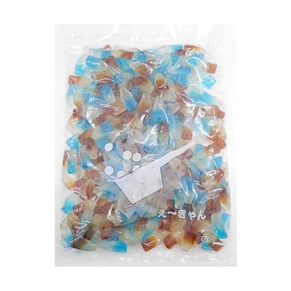 コーラブルー/1キログラム (x 1)/-・パッケージ個数:1・原材料:コーラグミ水あめ(国内製造)、砂糖、ゼラチン、粉末オブラート/ソルビトール、酸味料、香料、光沢剤、着色料(カラメル、紫コーン色素)、調味料(アミノ酸)、乳化剤、(一部に...