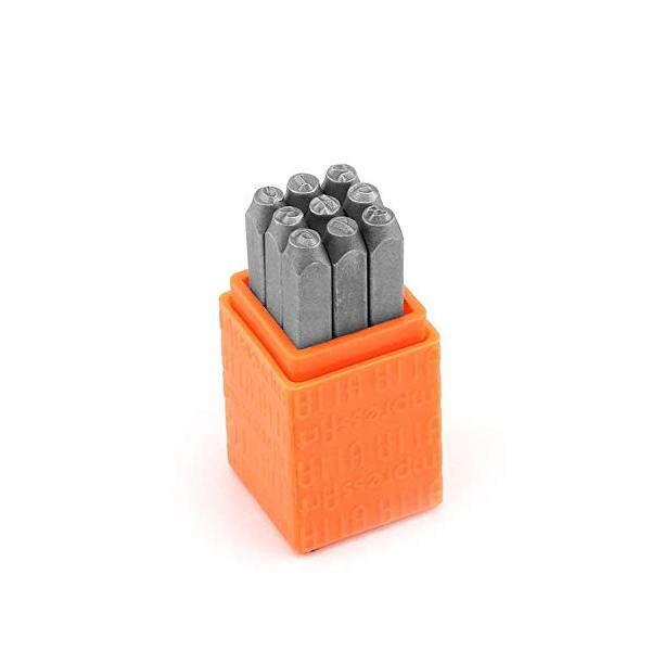 数字スチール/3mm/U0302/3/1・Style:数字・パッケージ個数:1・「Bridgette」フォントの数字レタースタンプセット・サイズ：3mm（刻印される文字の高さ）・数字の0-8まで含まれています（6と9は同一）・サビ防止のオイ...