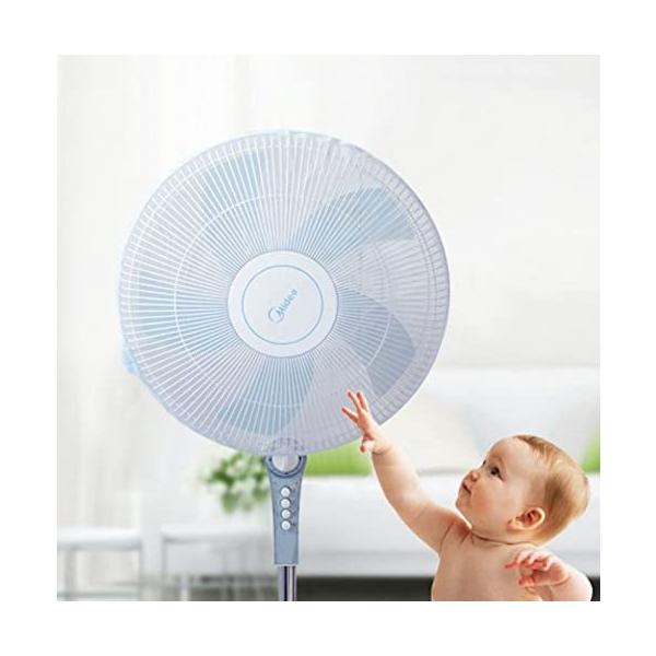 NumberOfItems:2・子供の指入れ防止に赤ちゃんやお子様、ペットなど、指の挟み込みを予防する扇風機カバーです。扇風機の上から覆い被せるだけで取り付け・取り外しが簡単です。取付の際はカバーにたるみがないようにしっかりと張った状態にし...