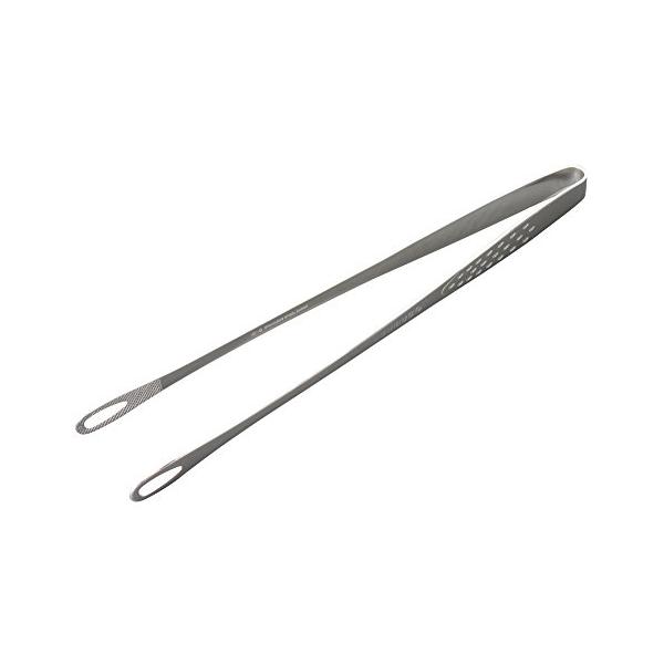 焼肉トングシルバー/-/-・パッケージ個数:1・サイズ:幅12×全長244mm・重量:50g