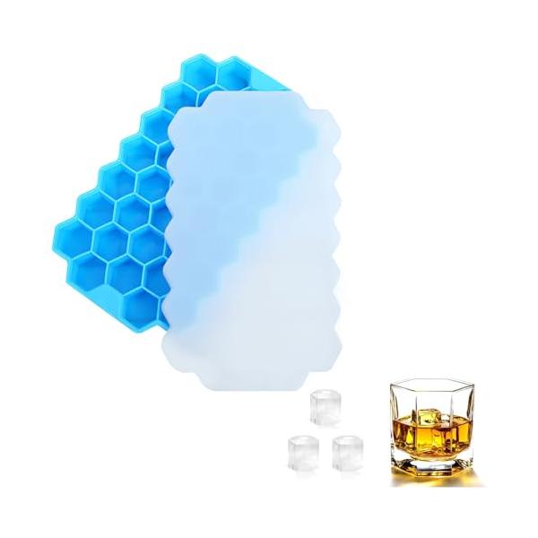 ブルー/21.0cm x 18.0cm x 2.5cm/C2AH0100・Color:ブルー・パッケージ内容：製氷皿 シリコン。サイズ（約）：全長21.0cm * 幅18.0cm*高さ2.5cm。ご質問がある場合はメールにてお問い合わせくだ...