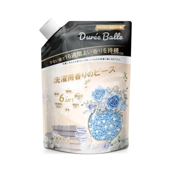 -/-/4595318550218・FlavorName:ビーズ ブルーピオニー&amp;ピーチ・パッケージ個数:1・１６週間香り長続き６ｉｎ１芳香・消臭・吸水力ＵＰ・速乾性ＵＰ・静電気防止・柔軟