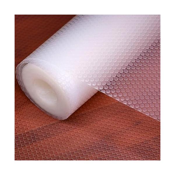 透明/長さ6m x 幅40cm/c-mat-40-6・Color:透明Size:長さ6m x 幅40cm・パッケージ個数:1・滑り止め・非粘着性 両面とも非粘着性の素材なので、ライナーを簡単に取り出して掃除することができます。 食器棚シート...