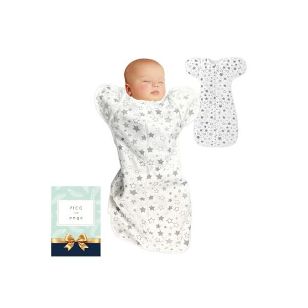 カジュアルHOSHI/Lサイズ（6〜8.5kg，3ヵ月〜6ヵ月頃)/Pa-000・Size:Lサイズ（6~8.5kg，3ヵ月~6ヵ月頃)Color:HOSHI・パッケージ個数:1・* 吸汗性＆通気性抜群赤ちゃんはとても暑がりで汗っかき。意識...