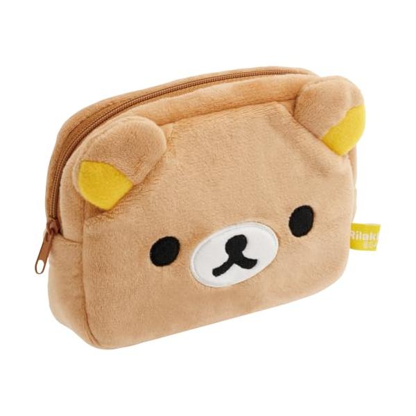 マルチケース リラックマ/-/CA71201・Color:マルチケース リラックマ・サイズ：約H110×W140×D45mm・ポリエステル・内ポケット付き