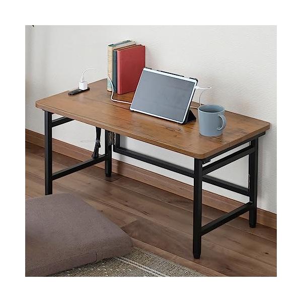 単品・アンティークブラウン/ブラック 幅80×奥行40×高さ40cm EPST-8040L(ABR/BK4)・・Color:アンティークブラウン/ブラックStyle:単品PatternName:8【レギュラー】ロータイプ コンセント付き・【...