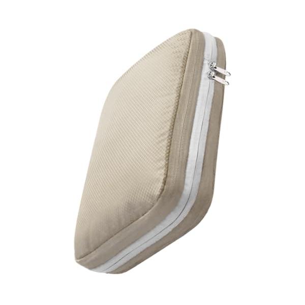 くすみベージュ/L/C-001・Color:くすみベージュSize:L・?ファスナーを閉めるだけで簡単圧縮 かさばる衣類があっという間にスッキリ衣類を畳んで納め、チャックを閉めるだけで約50%圧縮できるバッグです。是非LIXIAの圧縮バッグ...