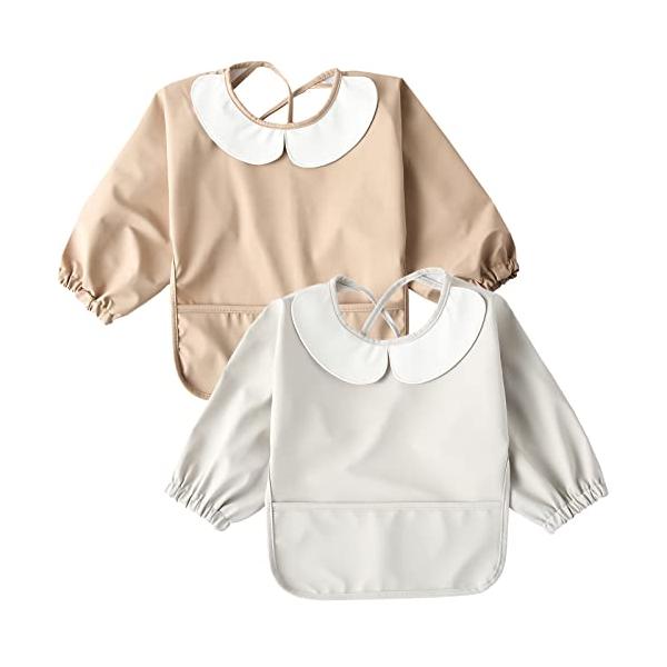 2-丸襟B/M/-・Color:2-丸襟BSize:M・幼児用お食事エプロン離乳食を初めてすぐの赤ちゃんから、食べこぼしの多いお子さんまで長くお使い頂けるお食事エプロンです。落ち着いた優しいカラーで洋服感覚でおしゃれを楽しむことが出来ます。...