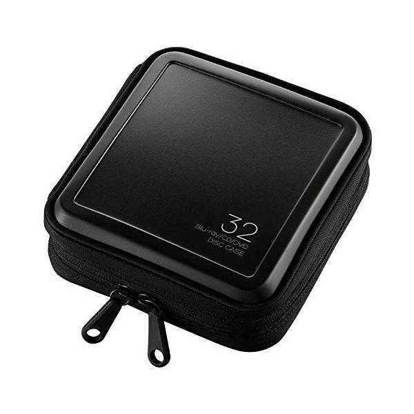モダンブラック/32枚収納/CCD-HB32BK・Size:32枚収納Color:ブラック・パッケージ個数:1・Blu-ray/CD/DVD Discを全方位からしっかり保護できる。きめが細かい不織布を使用した、32枚Discが収納可能なB...