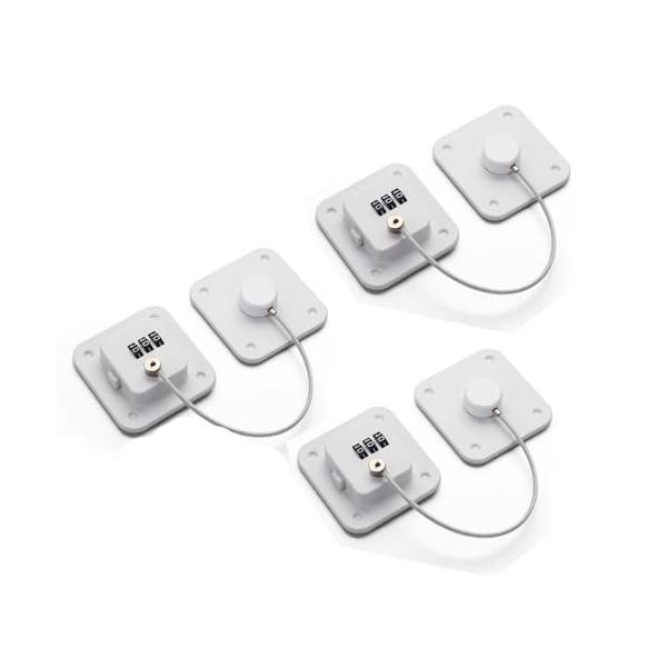 白/-/-・Color:白・ダイヤル式鍵を紛失する心配がなく、暗証番号だけで簡単に開閉・施錠・解錠が可能です。睡眠中や外出中にデバイスをロックすることで、予期せぬ危険から身を守り、監視する必要がなく安全を保つことができます・高質素材無毒、無...