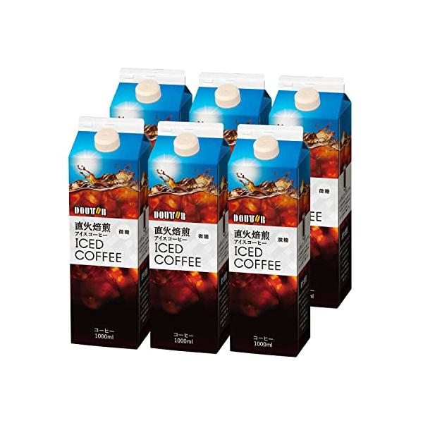 -/1000ml×6本/-・原材料：コーヒー・商品サイズ(高さx奥行x幅):24.8cm×15.9cm×23cm・南アルプスの伏流水を使い、ネルで丁寧にドリップ。・お店の味をご家庭で・直火焙煎豆に直接火を当てて煎り上げる「直火焙煎」。