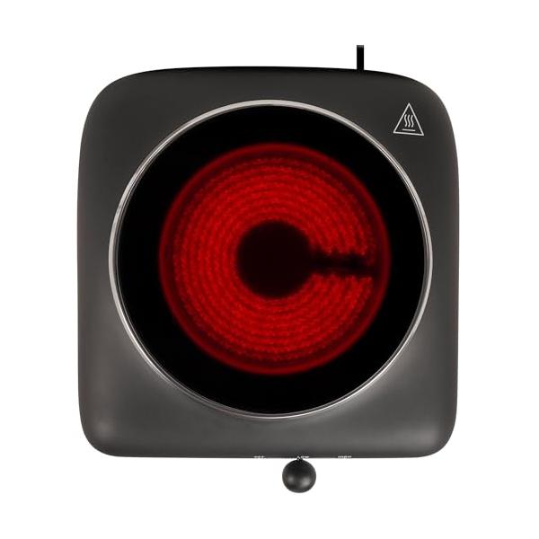 ブラック/クッキングヒーター/TDP-i001-HT7585BK・Color:ブラックSize:クッキングヒーター・パッケージ個数:1・本体サイズ 約W245×D275×H75mm / 重量 約1.2kg・プレートサイズ 約直径192mm　...