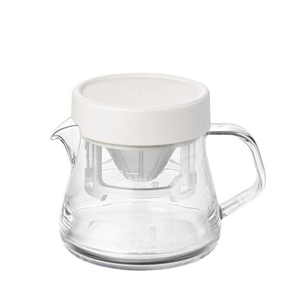 ・ホワイト 3杯分 400ml TW-3761・・Size:3杯分 400mlColor:ホワイトPatternName:コンパクトドリッパーセット・製品サイズ:141×107×109mm・製品重量:210g(計量スプーンを除く)・材質:フ...