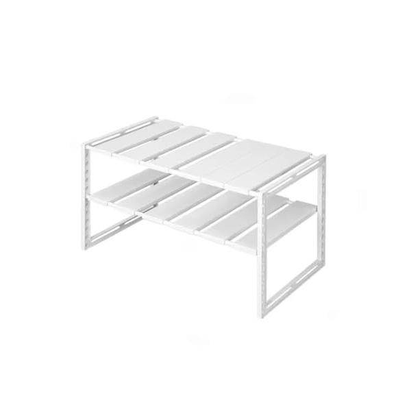 ホワイト/幅46~74×奥行40×高さ40cm/8988167・Color:ホワイトSize:幅46~74×奥行40×高さ40cm・パッケージ個数:1・カラー:ホワイト・サイズ:幅46~74×奥行40×高さ40cm 重量:約1.86kg・素...