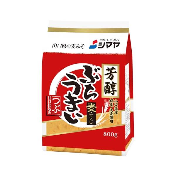 山口県で昔から好まれてきた、麦こうじを多く使った甘口仕込みの麦みそです。