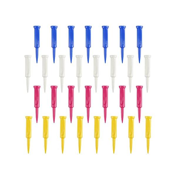 30本入マルチ/超ロング(ティーアップ時:40mm)/GV8001・Style:30本入・パッケージ個数:1・大型ヘッドとも好相性のプラスチックティー・段付き構造でいつでも同じ高さのティーアップが可能・ティーアップ時の高さ:40mm・ティー...