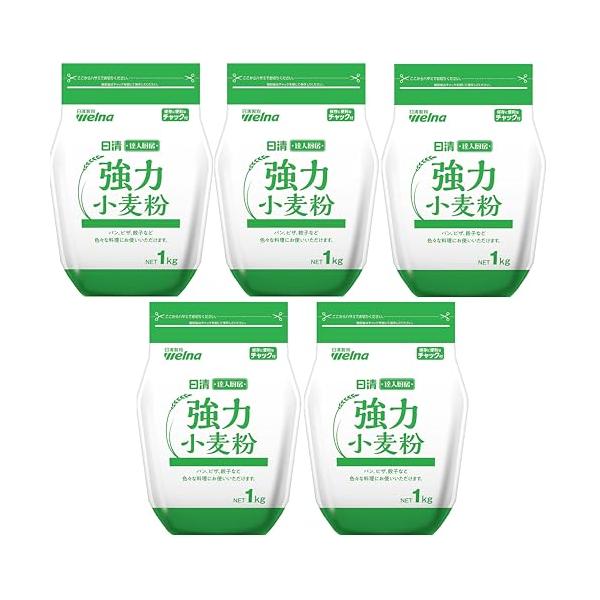 セット強力粉/5個セット/356410・FlavorName:強力粉Size:5個セット・日清製粉グループについて小麦の製粉から始まった多彩な事業を展開しています。・1kgパック×5袋1kgで使いやすい容量、毎日のパン作りにも、週末のお菓子...