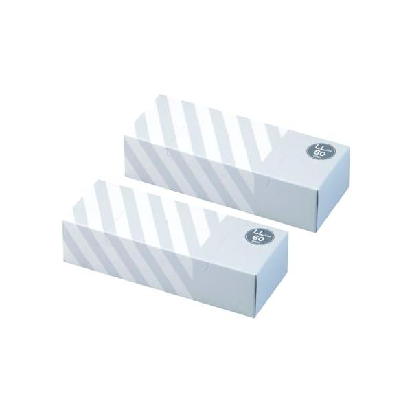 白色/LLサイズ 60枚入/BOS-2398・防臭力はいずれも同じですので、お好みの袋サイズ・カラーからお選びください。・BOS-SHOP限定のストライプパッケージ。 お得な2個セット。・袋サイズ・カラーLLサイズ（35×50cm）マチ付/白色