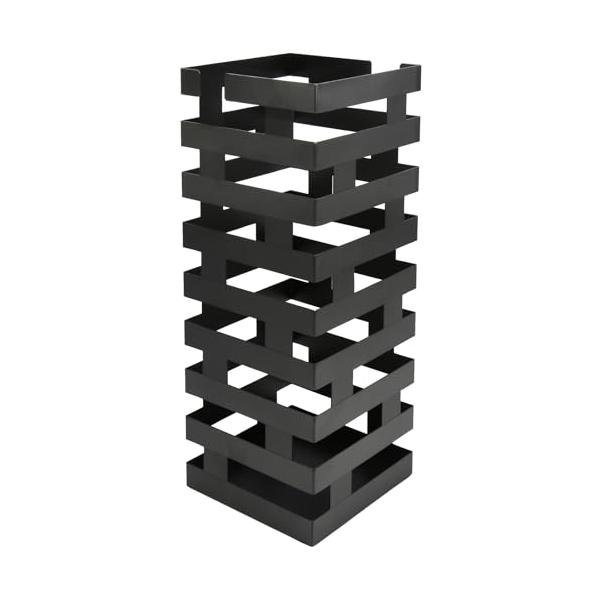 モダンブラック/小/SanJ-1・Color:ブラック・多様な傘対応:折りたたみ傘も長傘も収納 OK縦 15cm× 横 15cm× 高さ 43cm のコンパクトサイズで、さまざまなタイプの傘をしっかり収められます。・省スペースデザイン:玄関...