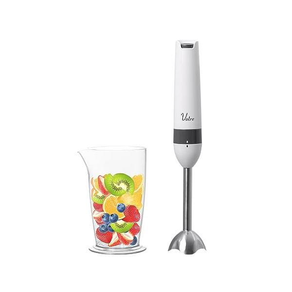 ハンドブレンダースタンダードホワイト/-/YHBA-S120(W)・Style:ハンドブレンダースタンダード・パッケージ個数:1・1台2役「つぶす」「混ぜる」がこれ1台であっという間に、面倒な下ごしらえの手間を省いてくれる1台2役のハンドブ...