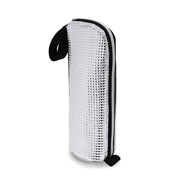 黒/8.5x25cm/SPP-1・Color:黒・?二つの悩みを解決? ペットボトル飲料を購入して水分補給をする際に「途中でぬるくなる、、」、「カバンに入れたいけどほかの荷物を濡らしてしまう、、」と悩むこと、しばしばありませんか？小さな悩み...