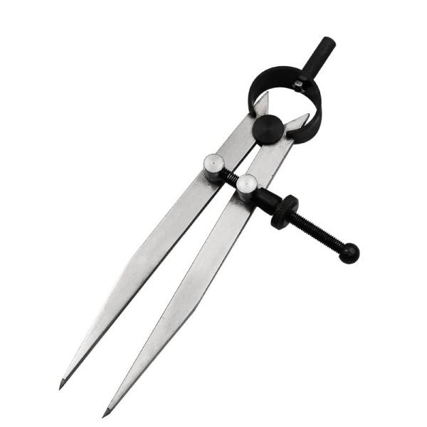 銀色です/17cm/-・製品仕様全サイズ：17cm、最大の開口：14.8cm、総重量:90g。・材質炭素鋼素材で作られており、しっかりしていて耐久性があります。・調整可能使いやすくて、平らな脚の間の幅を調整できます。ディバイダーの鍛造鋼製の...