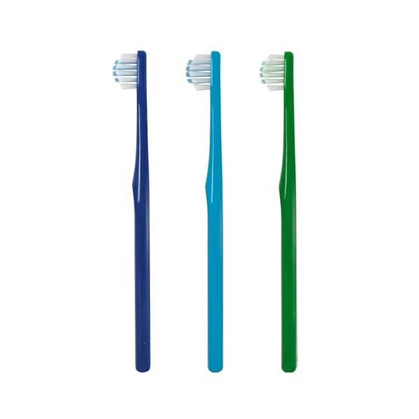 ブルー ライトブルー グリーン/子ども用/-・Color:ブルー ライトブルー グリーンSize:子ども用・歯と歯にフィットするピラミッド形状歯の表面の溝、歯と歯の間、歯茎の境目、こどもの歯など、磨きにくい歯にきちんとフィットするピラミッド...