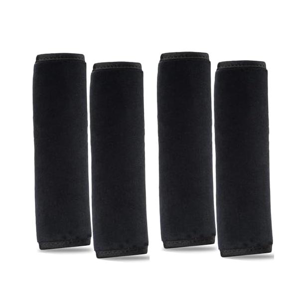 ブラック/-/-・パッケージ個数:1・シートベルト ストッパーパッケージ内容 黒い4つのシートベルト カバーを受け取ることができます。運転席と助手席で使ったり、運転席のみで、予備として一つ置いておくなど、ご自由にお使い頂けます。・と清掃が簡...