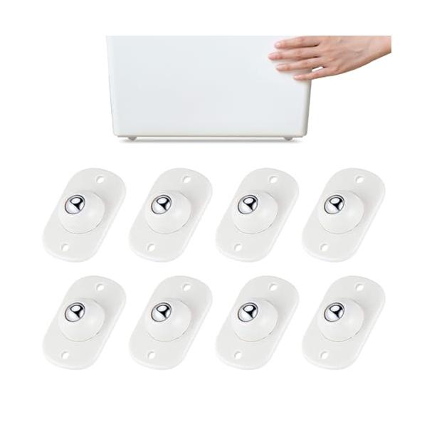 ホワイトホワイト/-/02-W8・NumberOfItems:8Style:ホワイト・360°自由回転ユニバーサルホイールを箱の底に貼り付けるだけで、この重箱は簡単かつ安定的にどの方向にも移動でき、時間と労力を節約できます。・耐荷重一つの車...