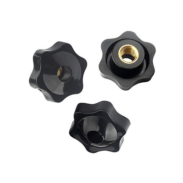 ブラック/M5-32(10Pcs)/-・Color:ブラックSize:M5-32(10Pcs)・主な素材：プラスチック、黄銅。 ヘッド径（約）：32 / 38mm・仕様：例：M5-32（10 PCS）、ネジ径5mm、ヘッド径32mm、10本...