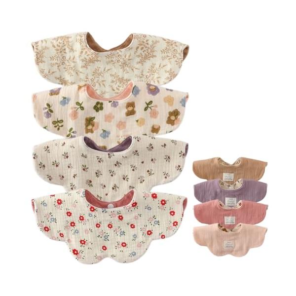 該当なしベビー花柄/-/MW2412SM・Color:ベビー花柄・両面ベビースタイ：両面使えるリバーシブルタイプのベビースタイです。片面は無地の生地になっているので、柄物のお洋服にも合わせていただけます。リバーシブルが嬉しい2way仕様で、...