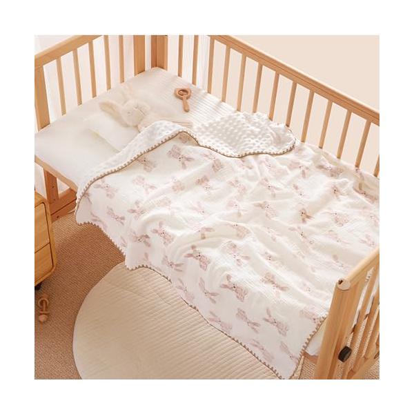 シンプルウサギ/100×100cm/LY18・Color:ウサギSize:100×100cm・?上質な素材暖かくて肌触りがよく、肌にやさしいインテリアデザイン。100％マイクロファイバー製のこのベビーブランケットは2層構造で、裏面には赤ちゃ...