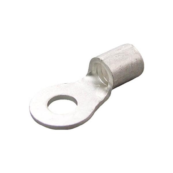 R85Sシルバー/-/R85S・Style:R85S・パッケージ個数:1・:日本・●接触面(舌部)が丸く、ねじ固定用の取り付け穴がある裸圧着端子です。・●軟鋼のより線電線の接続に。・●電線抱合範囲単線mm:2.89~3.65●電線抱合範囲よ...