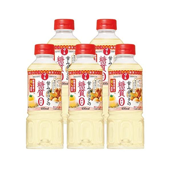 -/400ml×5本/-・FlavorName:甘みとコクの糖質ゼロ(みりんの代わりに)・アルコール度数：13度・みりんのように甘みとコクを与える糖質ゼロの調味料です。おいしく糖質コントロールしたい方におすすめです。