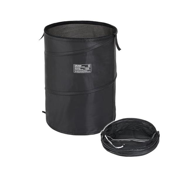 ポップアップ ブラックブラック/-/515-03・Style:ポップアップ ブラック・パッケージ個数:1・商品仕様:サイズ/約幅35×35×48cm、カラー/ブラック、内容/1個、材質/ポリエステル・ワイヤー・屋外で活躍する、折りたたみ式ご...