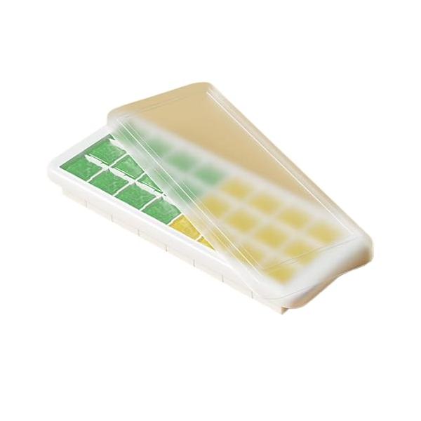 ホワイト/24個穴/-・Color:ホワイトSize:24個穴・パッケージ個数:1・食品グレードのシリコン：BLOOPICの製氷皿 シリコンは、高品質の食品グレードシリコンを使用し、BPAフリーで無臭・無害。直接食品と接触できるため、家庭で...