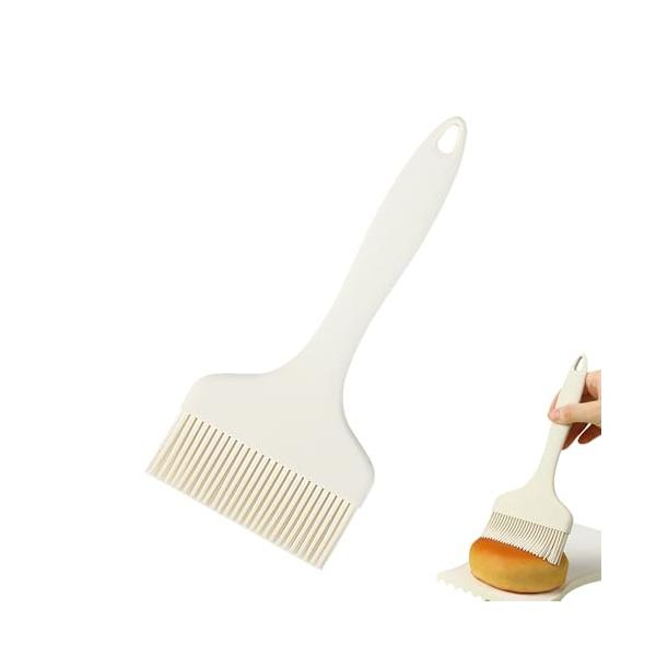 ベージュ*21cm*9cm/-/53HK0333WH・Color:ベージュ*21cm*9cm・商品詳細シリコン ハケは、中サイズ（7cm）と大サイズ（9cm）の2種類のブラシヘッドをラインナップ。中サイズはソースを細かく塗布するのに適し、大...