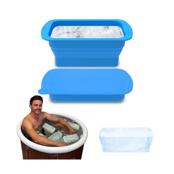 ブルー 1個/特大/BEAUTY PLAYER・Color:ブルー 1個・商品の仕樣30×17.5×4.8cm 重量：562g 作った長方形氷の辺長 type1：22.5×12×3.5cm type2：24.5×14.5×12cm 内容:製...