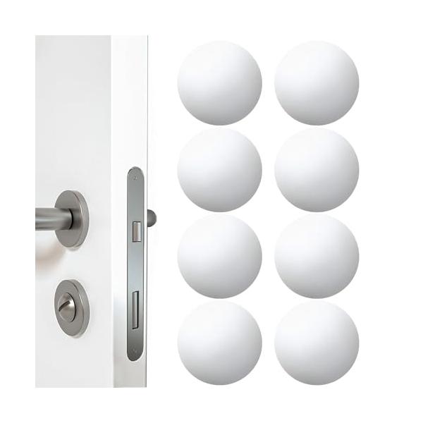 カジュアル白/中/かんじょう・Model:かんじょう・商品仕様ドアハンドルバンパーパッド8枚セット直径5cm。 このセットのドアクッションは、ドアノブの周りの壁を段差や傷から保護することができ、不必要な損傷からドアノブを保護します。・品質素...