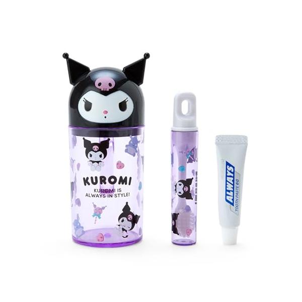 クロミクロミ/-/983951・Style:クロミ・本体サイズ：約幅8×奥行5×高さ13cm。主な材料・原料：柄:ポリプロピレン、毛:ナイロン・毛の固さ:ふつう。・(C)2005 2024 SANRIO CO. LTD.(P)