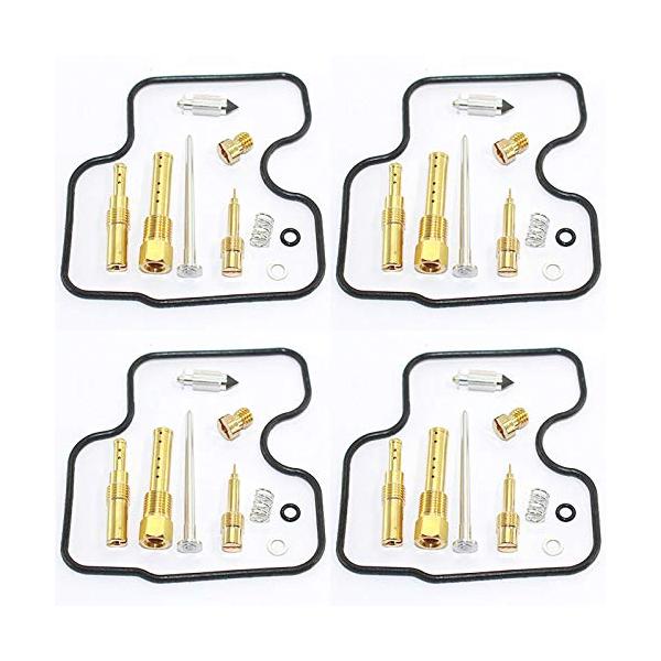 アフターマーケットスペアパーツ、ブランドの新しい。・このキャブレター修理キットは、サイズの詳細な画像にマークされたCBR MC22 4気筒250CCオートバイに適し、サイズを比較する前に購入することをお勧めします。・CBR22は4気筒オート...