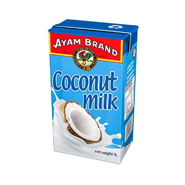 ココナッツミルク-/テトラパック 1000ml/9556041608763・パッケージ個数:1・原材料ココナッツ/安定剤(グアーガム、キサンタンガム) 内容量1L 原産国マレーシア・栄養成分100ml当たり/熱量205kcal、たんぱく質2...