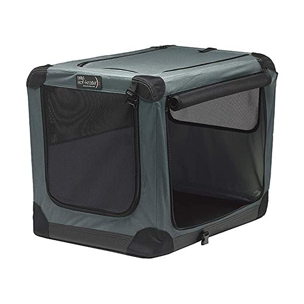 グレー/76L x 53W x 58H cm/74798・Color:グレーSize:76L x 53W x 58H cm・パッケージ個数:1・折りたたんで持ち運び可能な布製ペットケージ。・サイズ:横幅53cm高さ58cm奥行76cmワンタ...