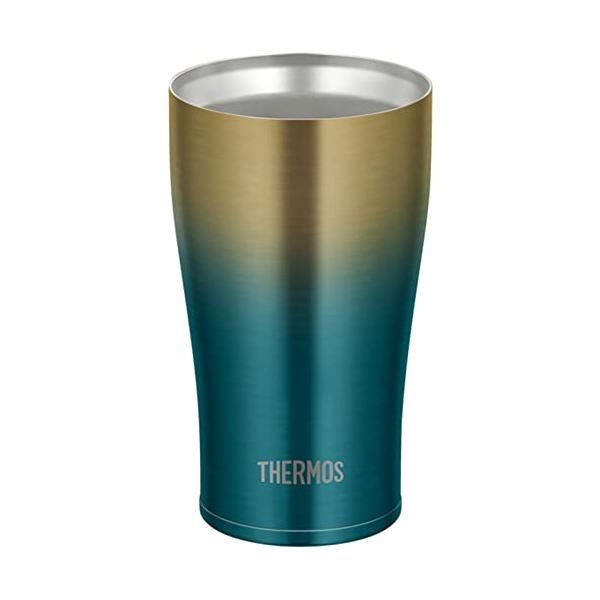 design・ブルーゴールド 340ml JDE-341LTD BLGD・・Size:340mlColor:ブルーゴールド・おいしさ長持ち！魔法びん構造のタンブラー。グラデーションカラーモデル・サイズ(約):幅7.5×奥行き7.5×高さ13...