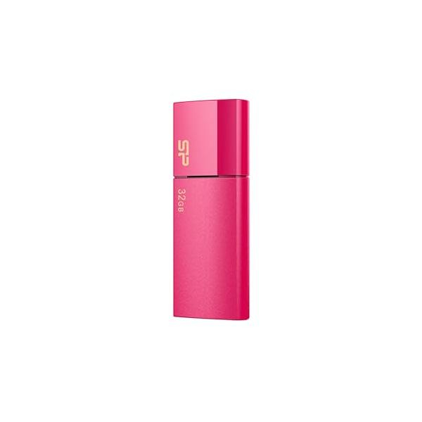 ピンク/32GB/SP016GBUF3B05V1K・Color:ピンクSize:32GBPatternName:単品・パッケージ個数:1・片手で簡単操作、キャップレスのスライド式USBコネクタ採用・傷や指紋が付きにくいツヤ消し加工・スタイリ...