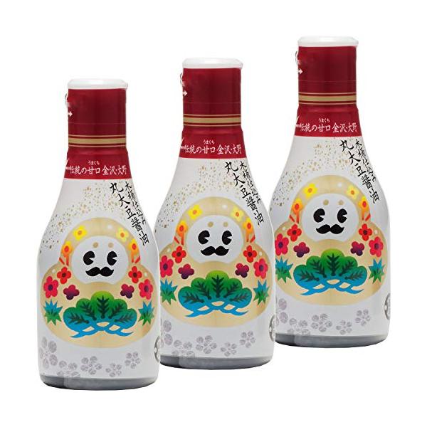パッケージ個数:3・原材料:大豆(国産)、小麦、食塩、砂糖、みりん・内容量:200ml×3本・商品サイズ(高さx奥行x幅):15cm×18cm×6cm