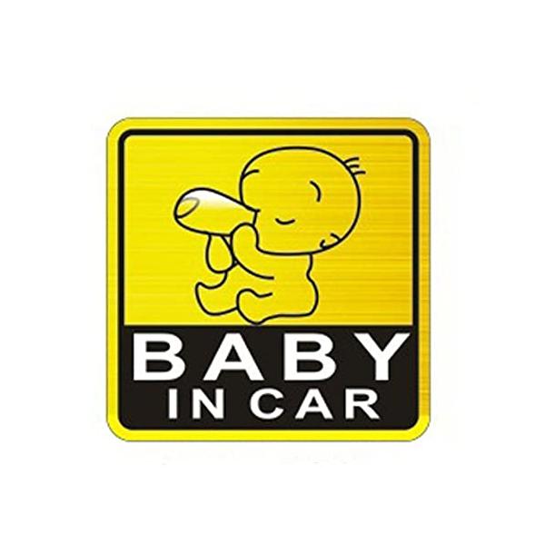 Baby in carB/-/-・Color:Baby in carB・サイズ：約12＊12cm・反射シート素材を採用し、夜でも目立つ反射ステッカーです。夜間でも見やすいです。・取り付けが簡単で、のり残りなく取り外すことができます。・子供を...